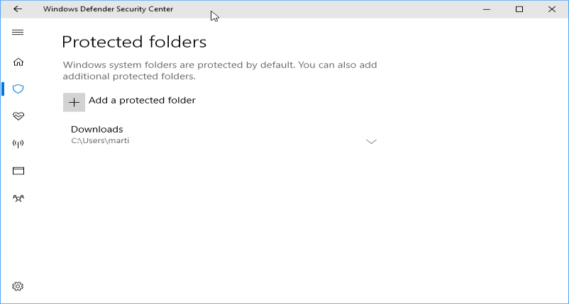 Windows Defender Antivirus: Controlled Folder Access | ComTek Computer ...