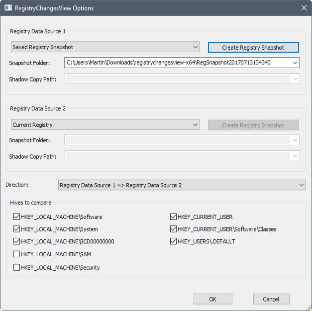 RegistryChangesView: monitor Windows Registry modifications | ComTek ...