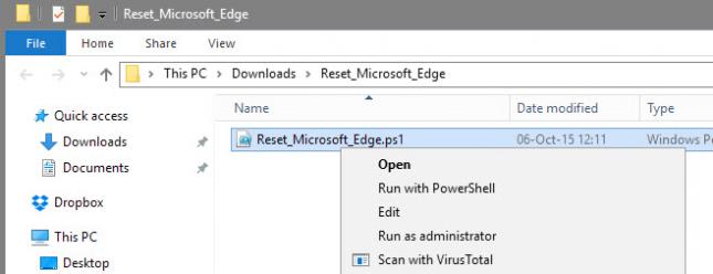 Reset Microsoft Edge in Windows 10 | ComTek Computer Services Inc.